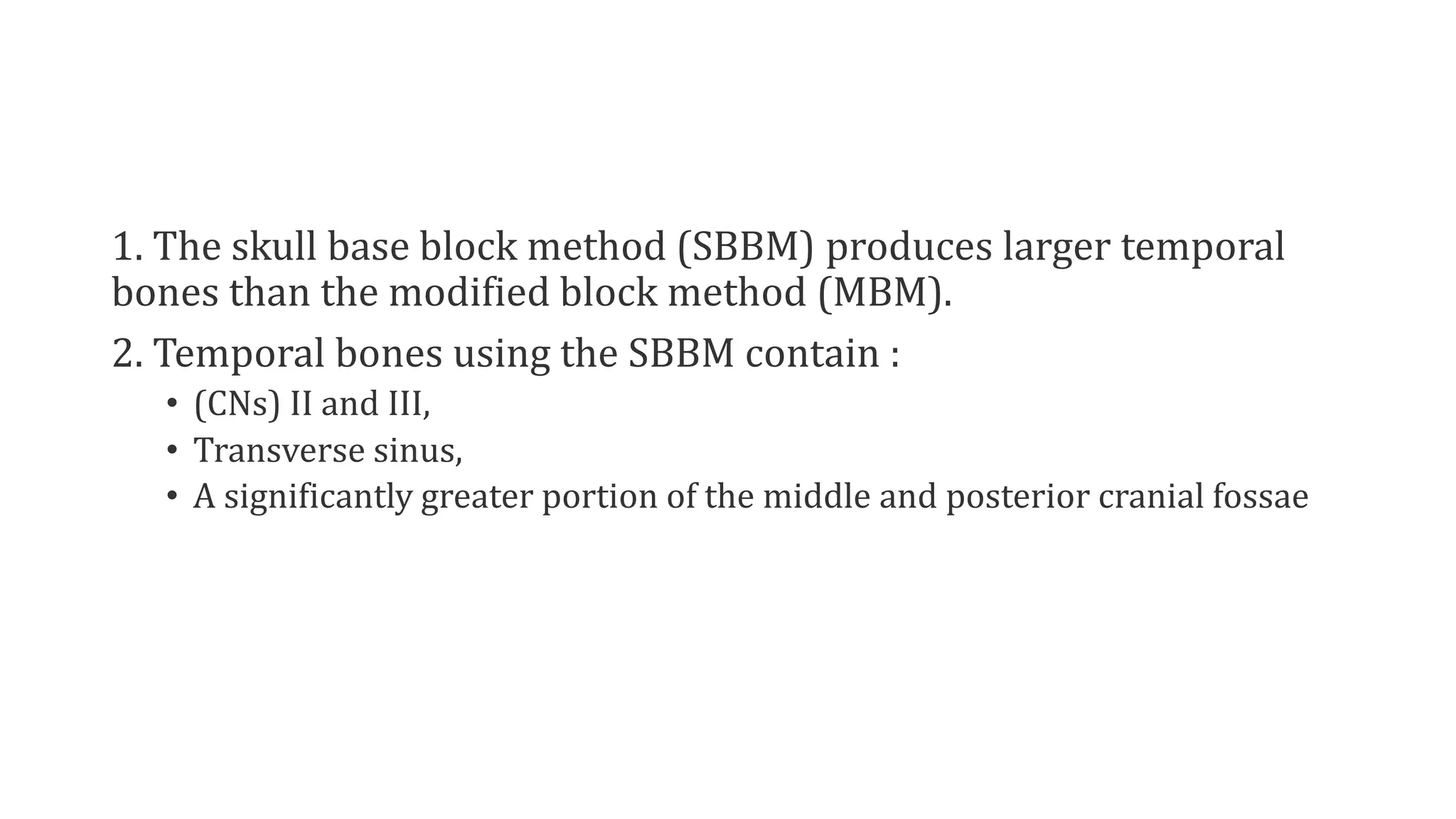 Temporal bone dissection | PPTX