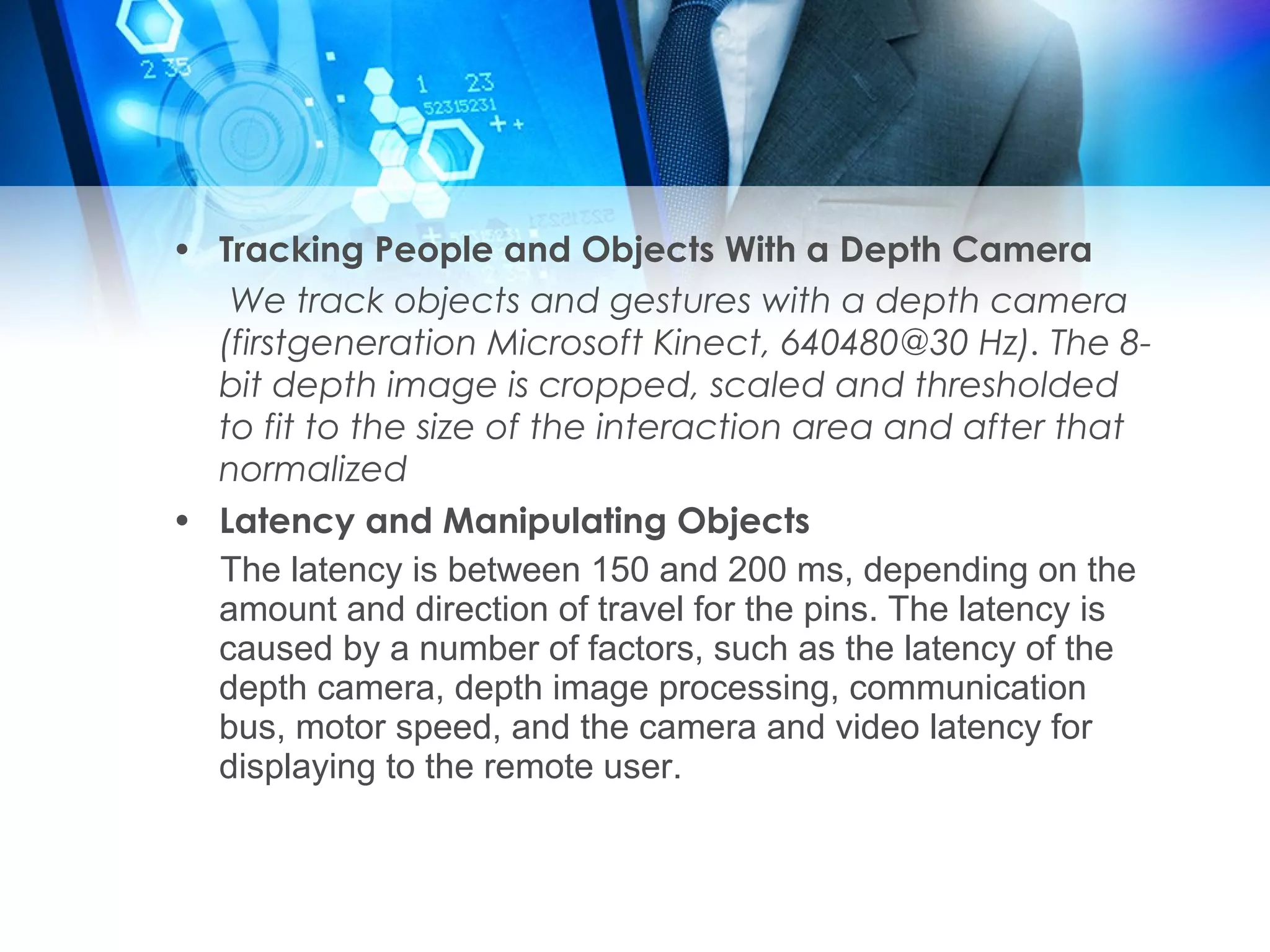 Tangible media ppt | POT | Computing | Technology & Computing