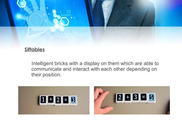 Tangible media ppt | POT | Computing | Technology & Computing