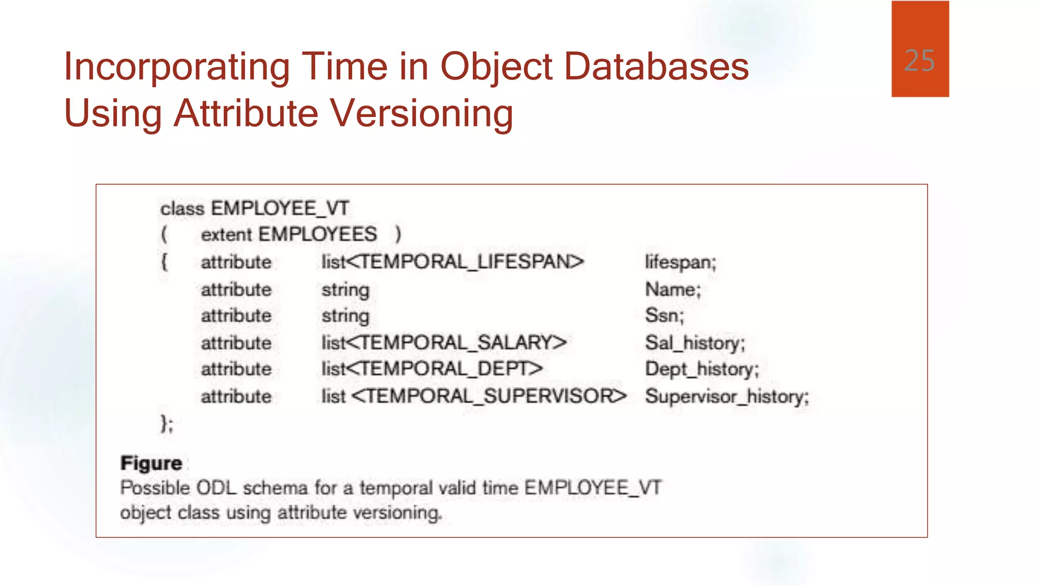 Temporal Databases Pptx Databases Computer Software And Applications