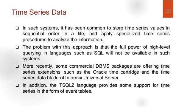 Temporal Databases
