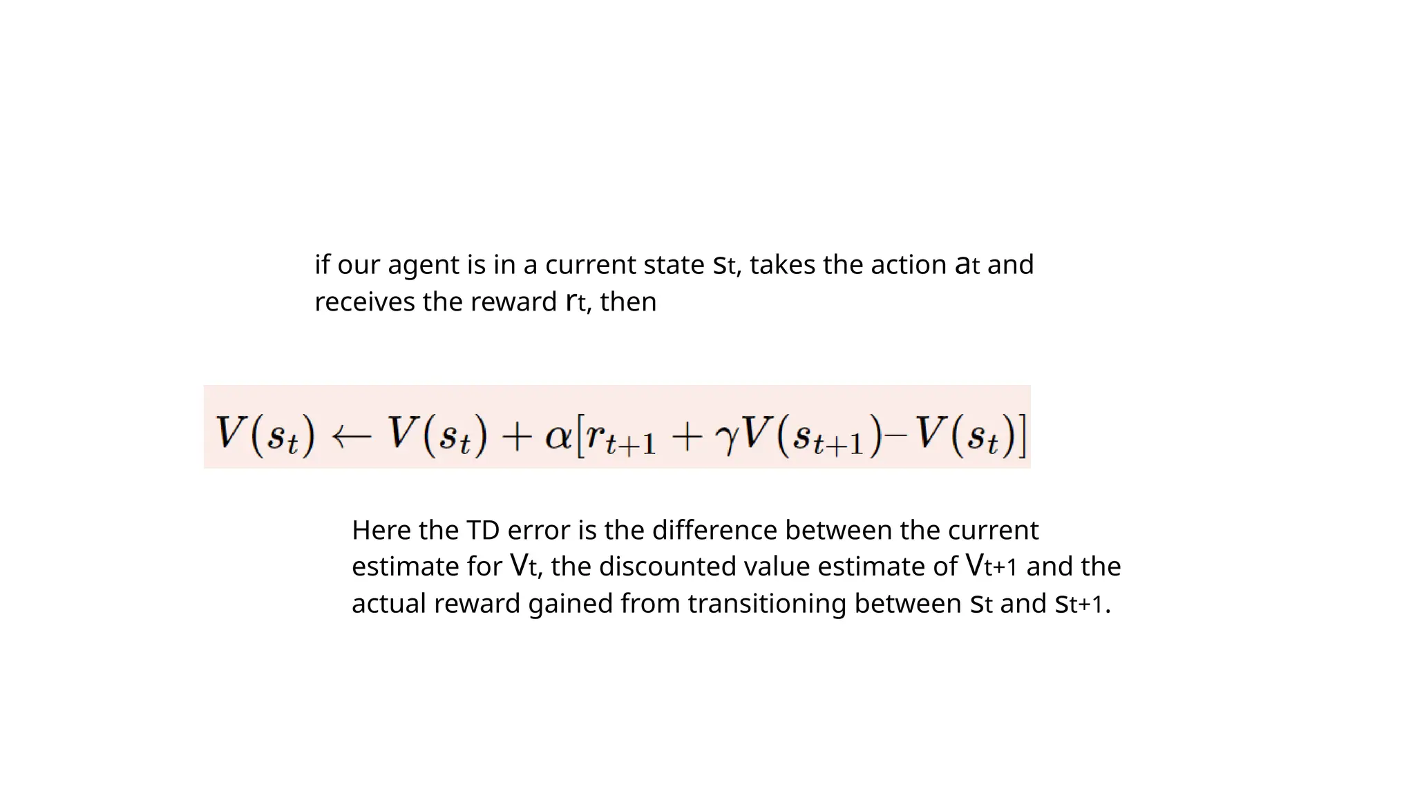 Temporal Difference In Reinforcement Pptx