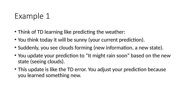 Temporal Difference In Reinforcement Pptx