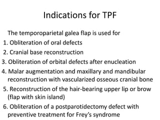 temporoparietal flaps | PPTX