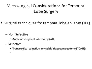 temporal lobe anatomy class - Detailed anatomy | PPTX