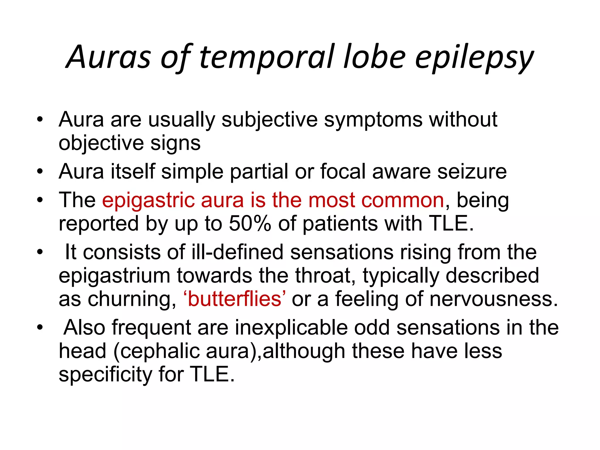 Temporal lobe epilepsy-Psychiatric aspects | PPTX