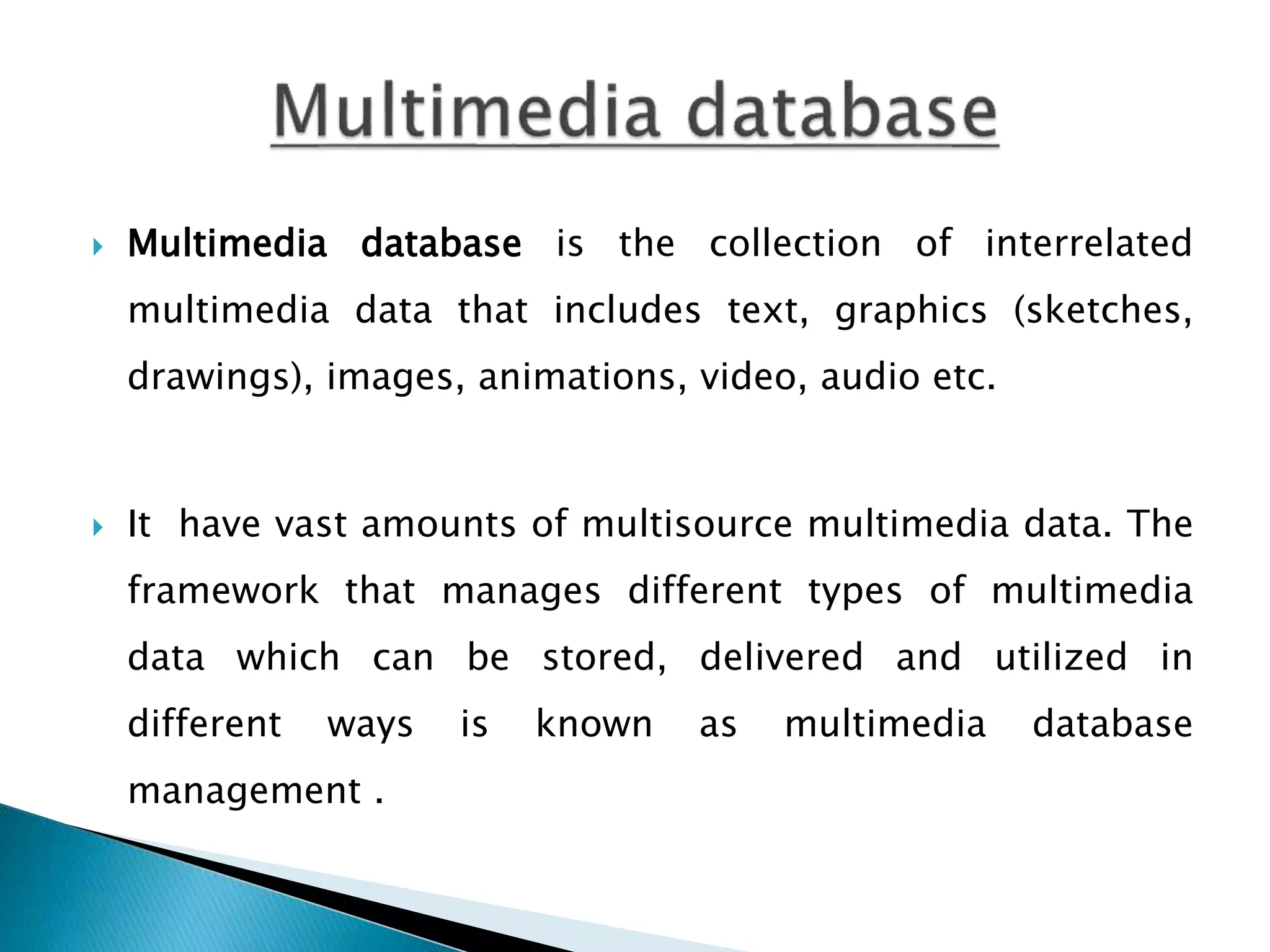 Temporal database, Multimedia database, Access control, Flow control | PPT Temporal database, Multimedia database, Access control, Flow control | PPT