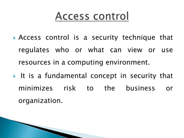 Temporal database, Multimedia database, Access control, Flow control | PPT Temporal database, Multimedia database, Access control, Flow control | PPT