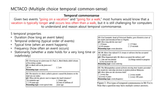 Temporal reasoning task | PPTX