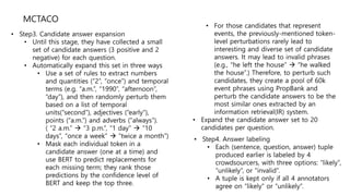Temporal reasoning task | PPTX