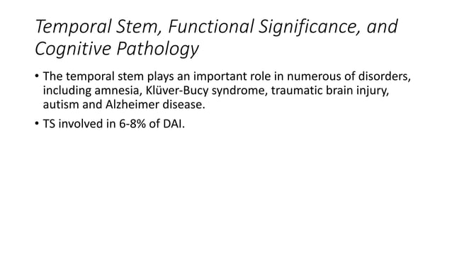 Temporal stem anatomy | PPT