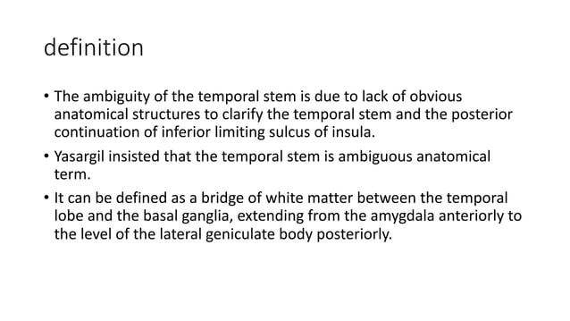 Temporal stem anatomy | PPT