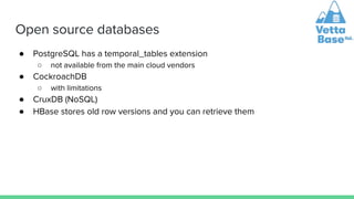 MariaDB Temporal Tables | PDF