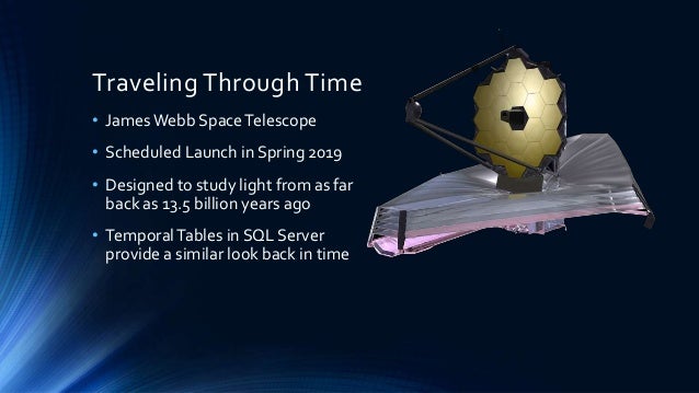 Sql Server Temporal Tables