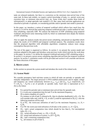 Temporal workload analysis and its application to power aware scheduling | PDF