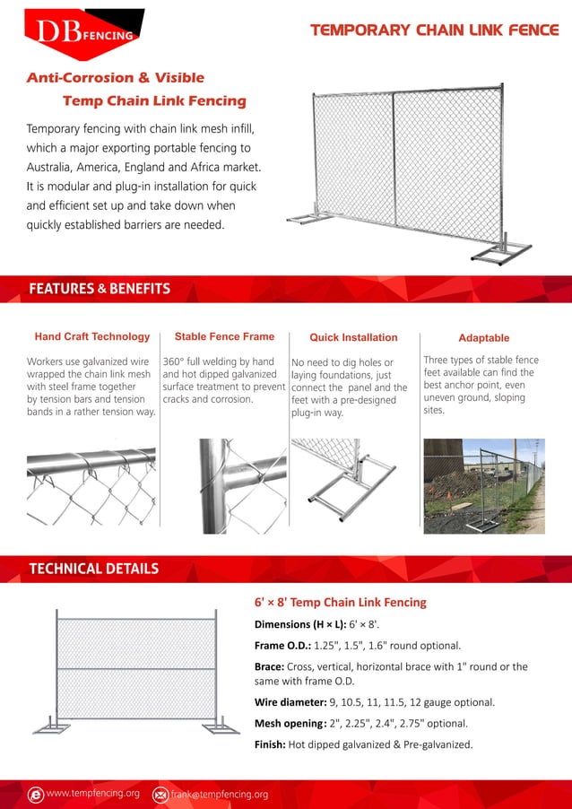 Temporary chain-link-fence-catalog | PDF