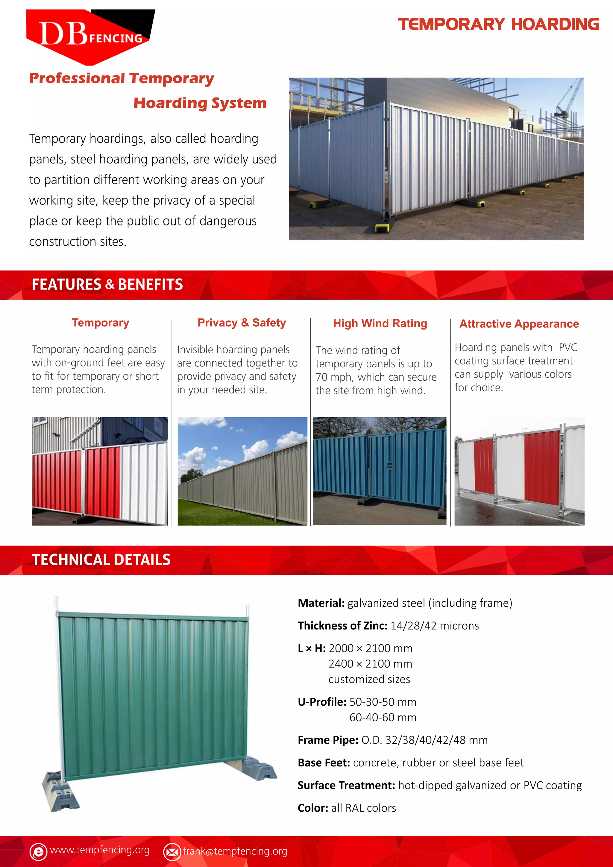 Temporary hoarding-catalog | PDF