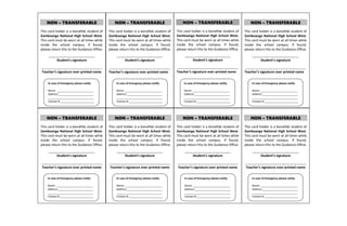 Temporary Id Template