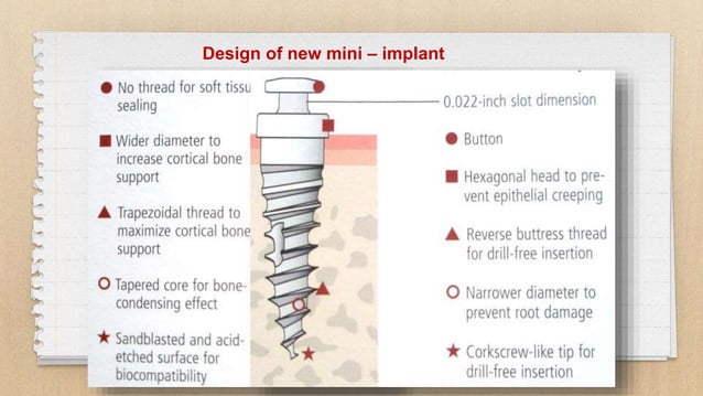 Temporary Anchorage Device (TAD's) | PPTX