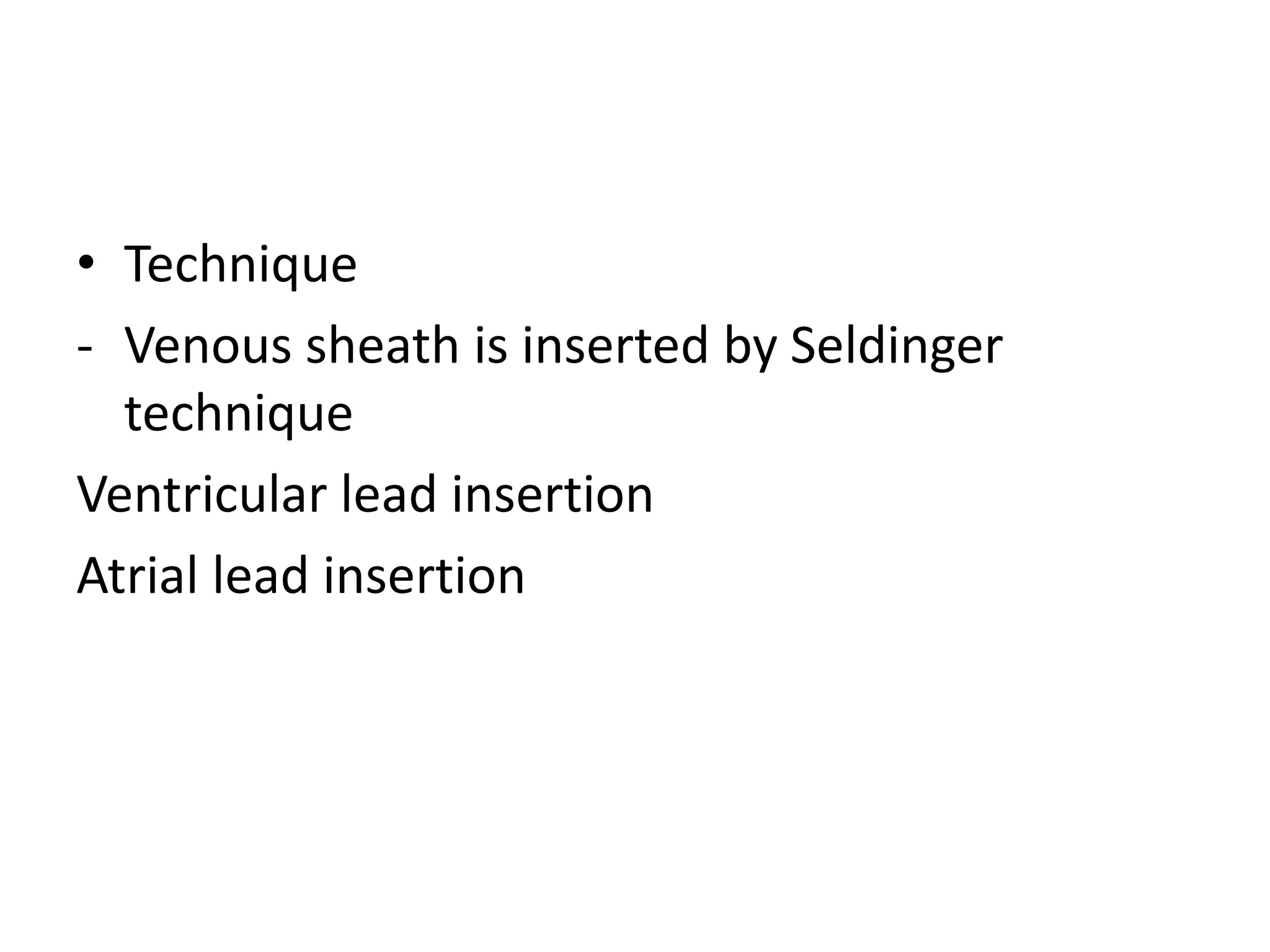 Temporary cardiac pacing | PPTX
