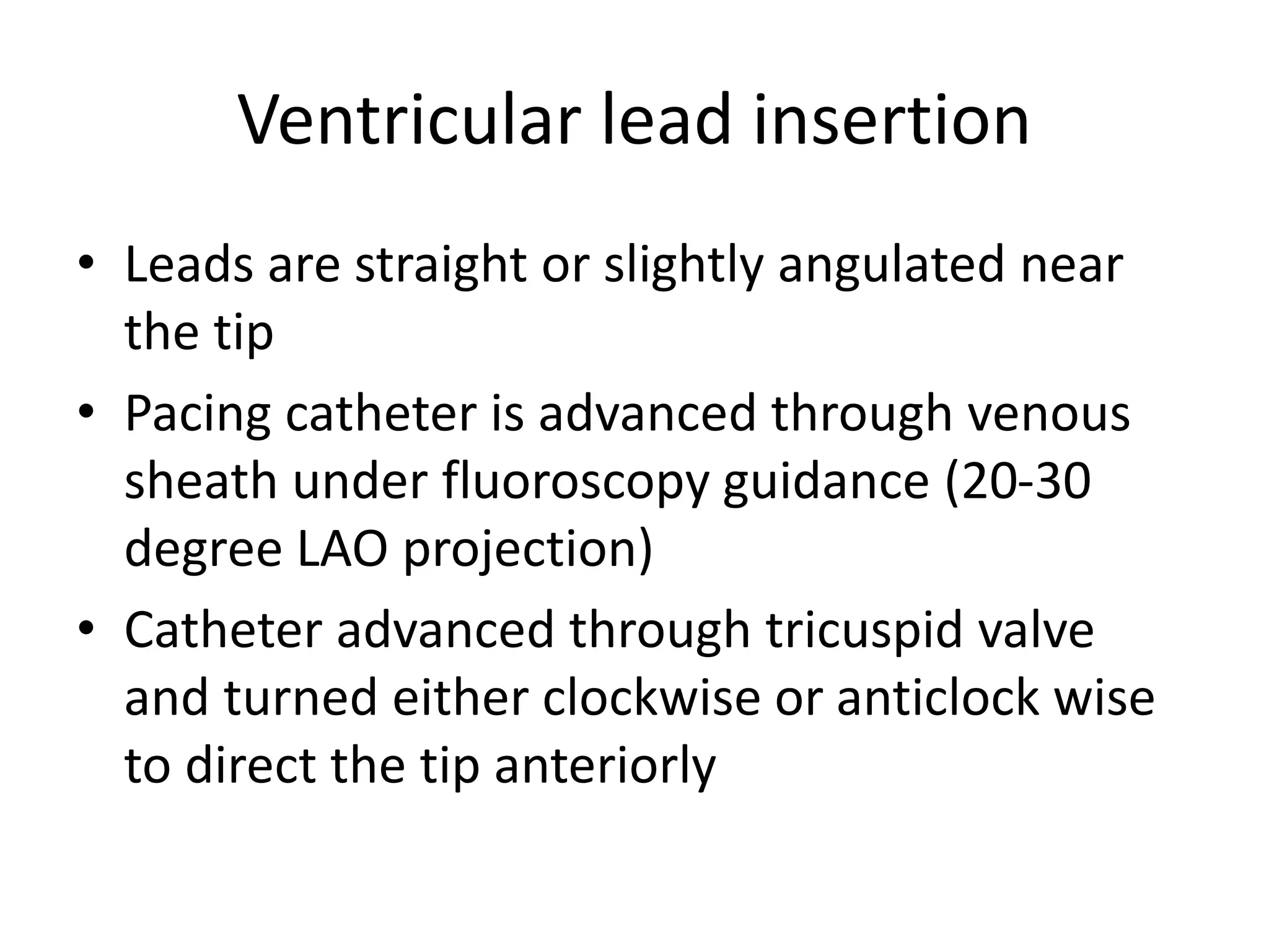 Temporary cardiac pacing | PPTX