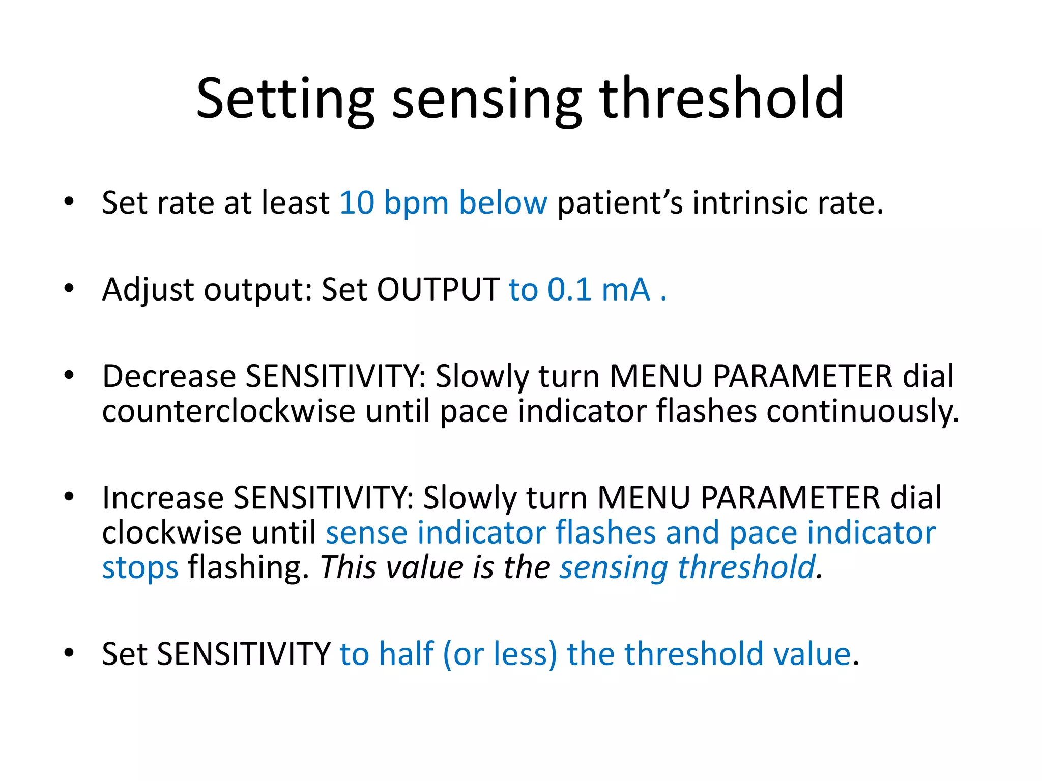 Temporary cardiac pacing | PPTX