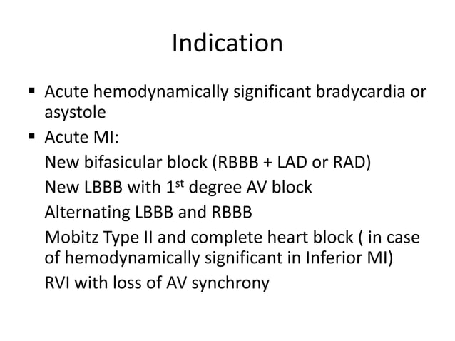 Temporary cardiac pacing | PPTX