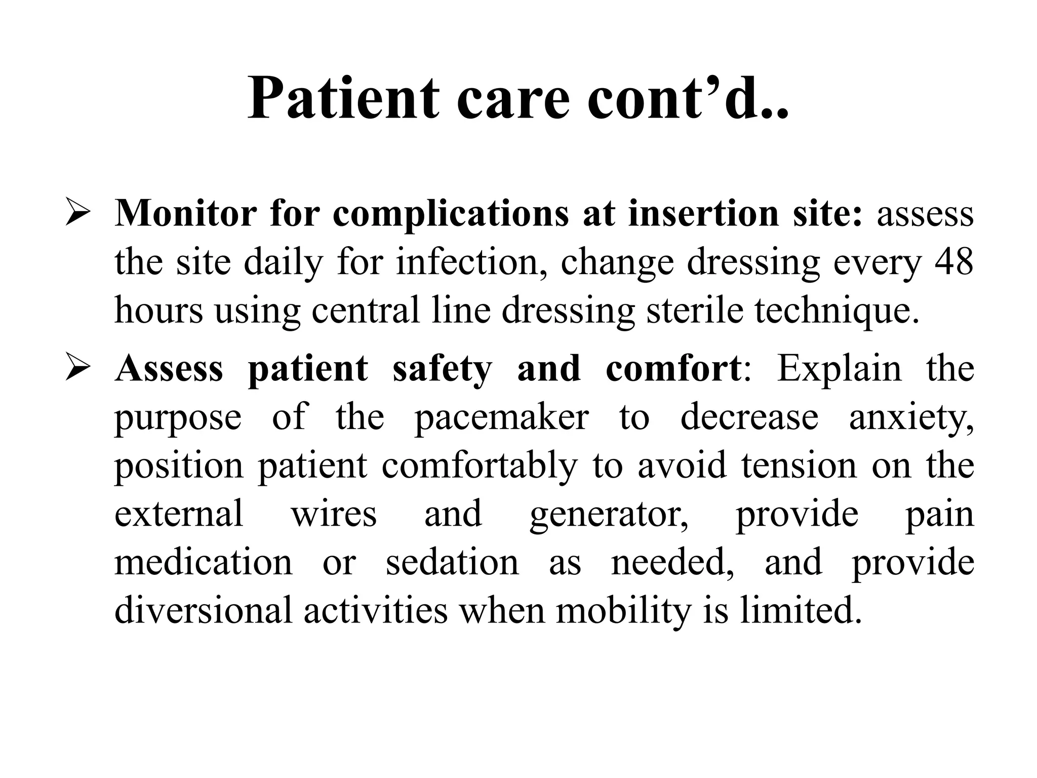 Temporary cardiac pacing | PPTX