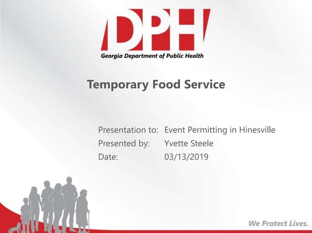 Temporary food service event 2019 | PPT