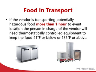 Temporary food service event 2019 | PPTX