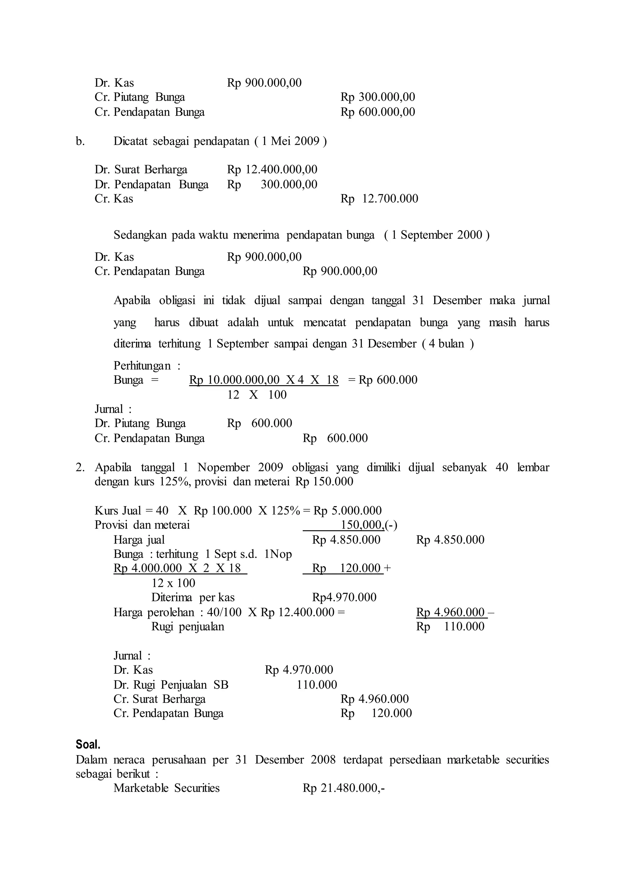 Temporary investment | DOCX