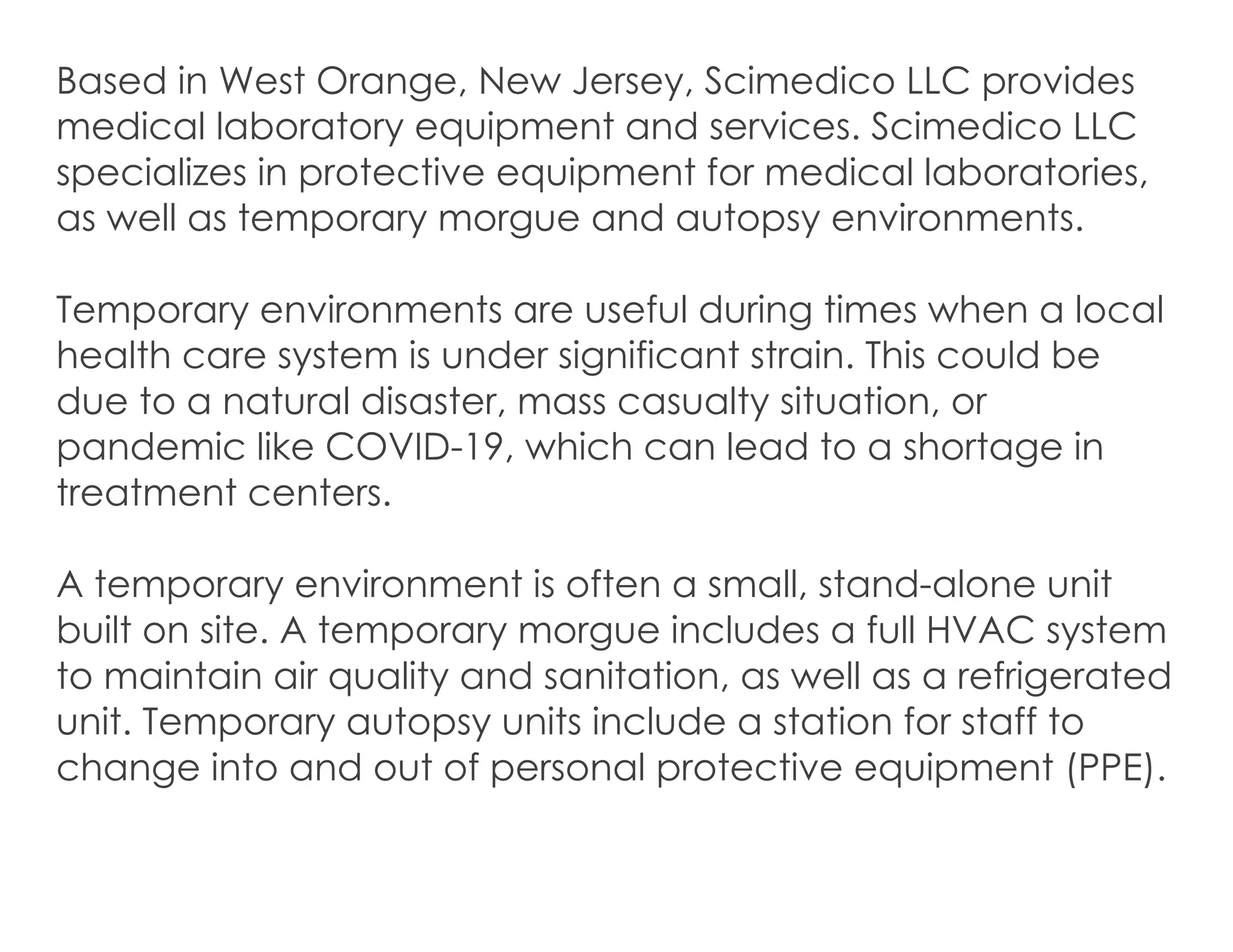 Temporary Laboratory Environments | PPT