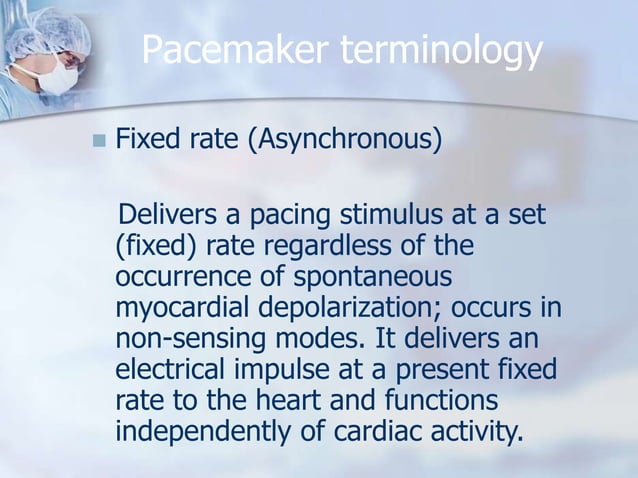 Temporary Pacemaker.pptx | Heart and Cardiovascular Diseases | Diseases ...