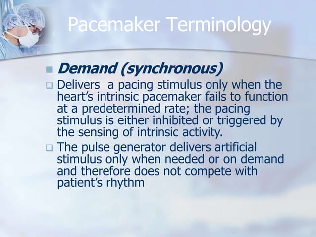 Temporary Pacemaker.pptx | Heart and Cardiovascular Diseases | Diseases ...