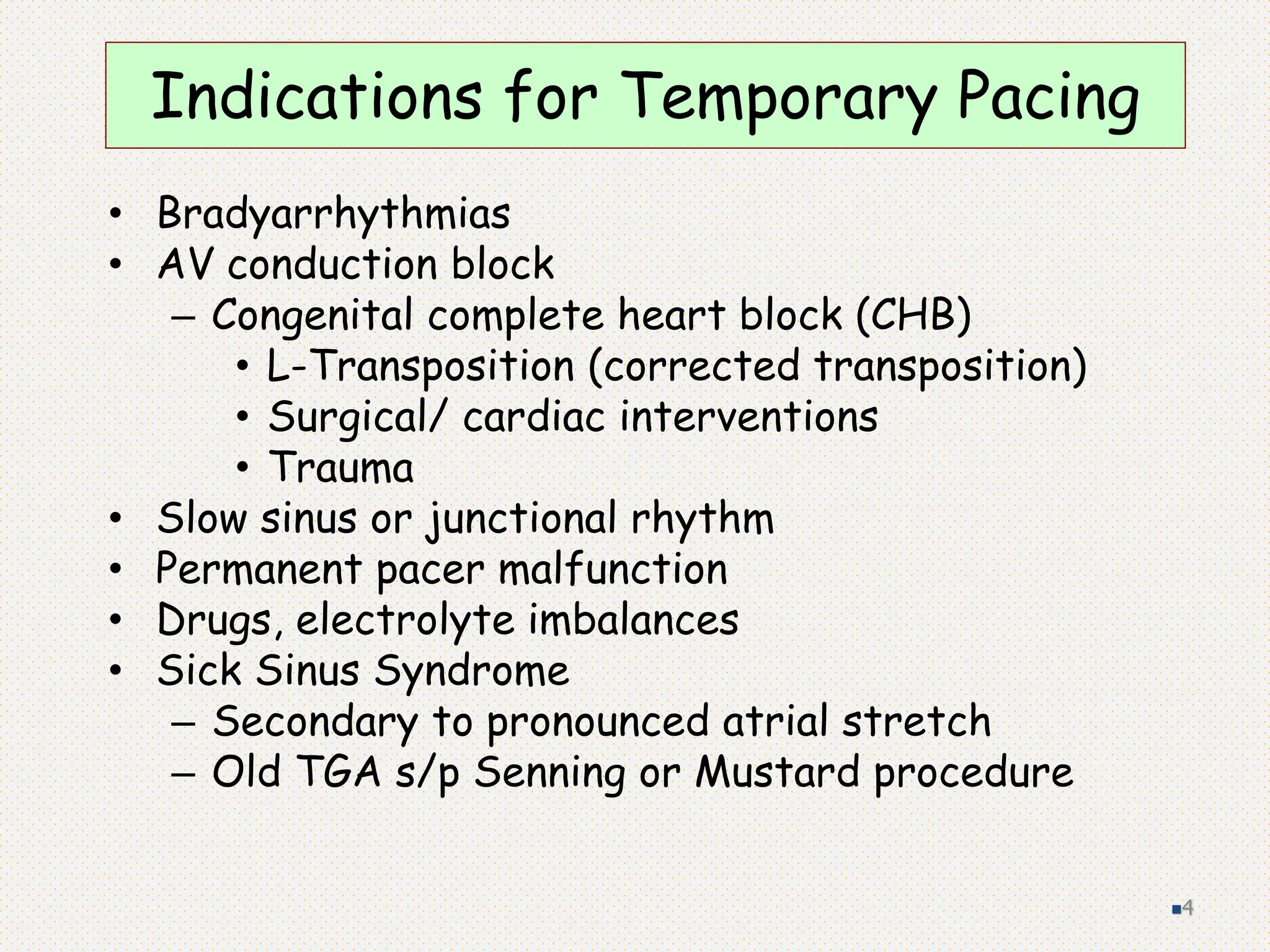 temporary pacemaker easy to learn for PICU | PPTX