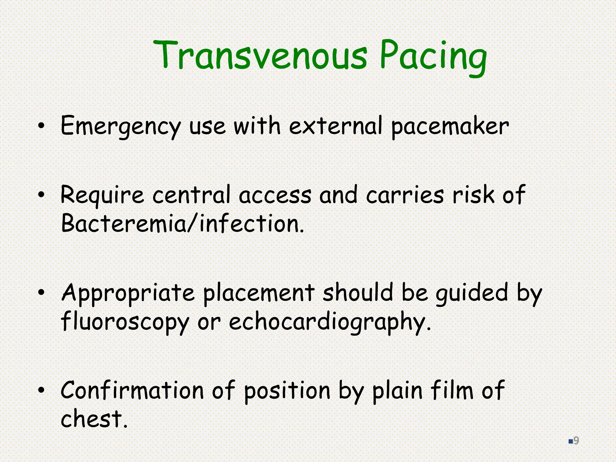 temporary pacemaker easy to learn for PICU | PPTX