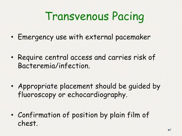 temporary pacemaker easy to learn for PICU | PPT