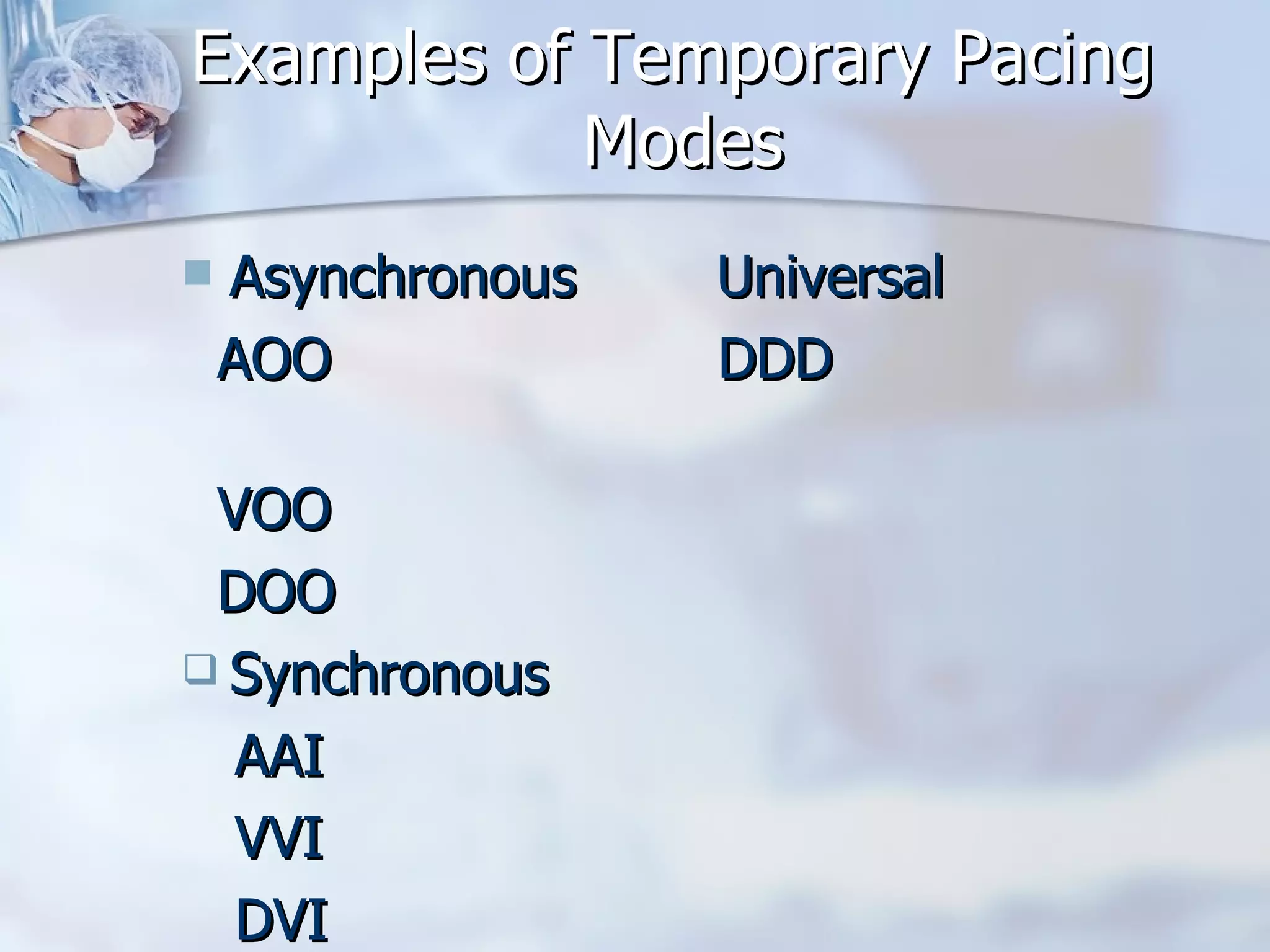 Temporary Pacemaker Slides | PPT