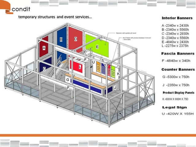 Temporary structures technical data from condit exhibits | PDF
