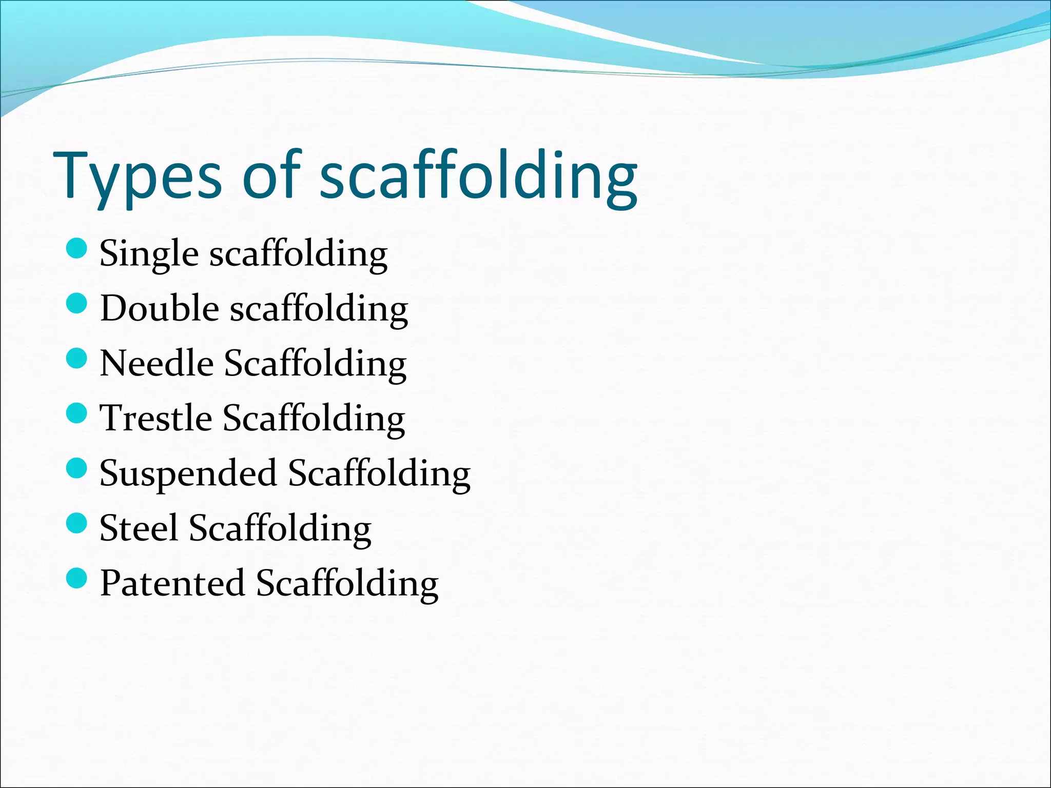 Temporary works | PPT