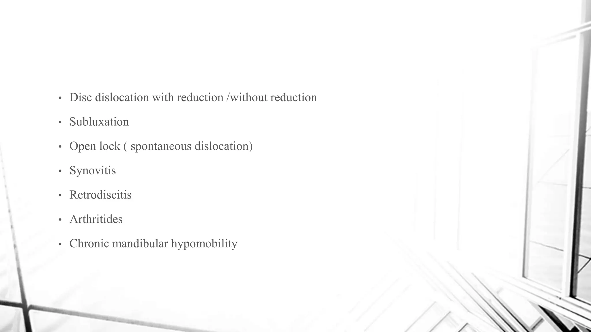 Tempormandibular disorders & orthodontics | PPTX