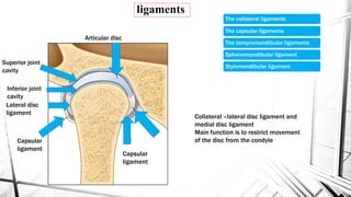 Tempormandibular disorders & orthodontics | PPTX