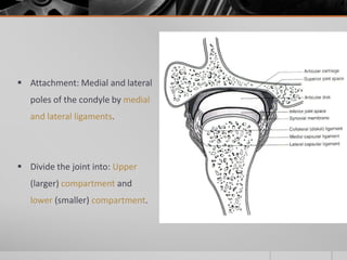 Temporo mandibular joint | PPTX