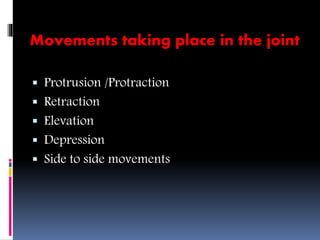 Temporo mandibular joint | PPTX