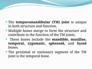 TEMPOROMANDIBULAR JOINT DISORDERS ...... | PPTX