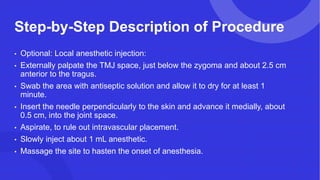 Temporomandibular Disorders and management.pptx