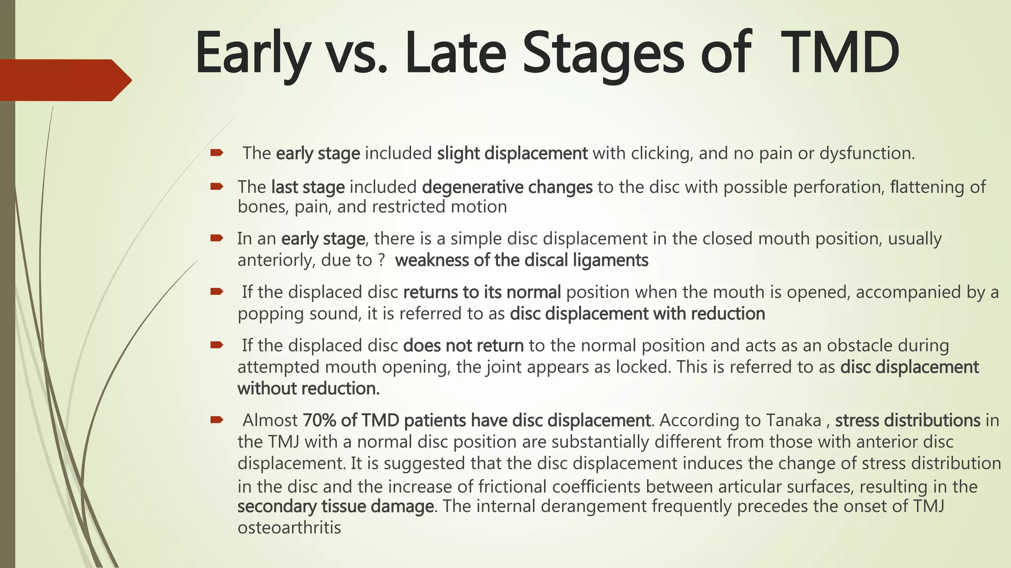 Temporomandibular joint /disorders /management / treatment | PPTX