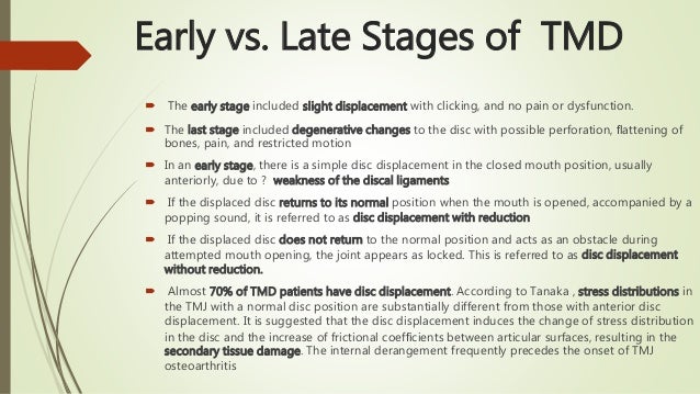 Temporomandibular joint /disorders /management / treatment