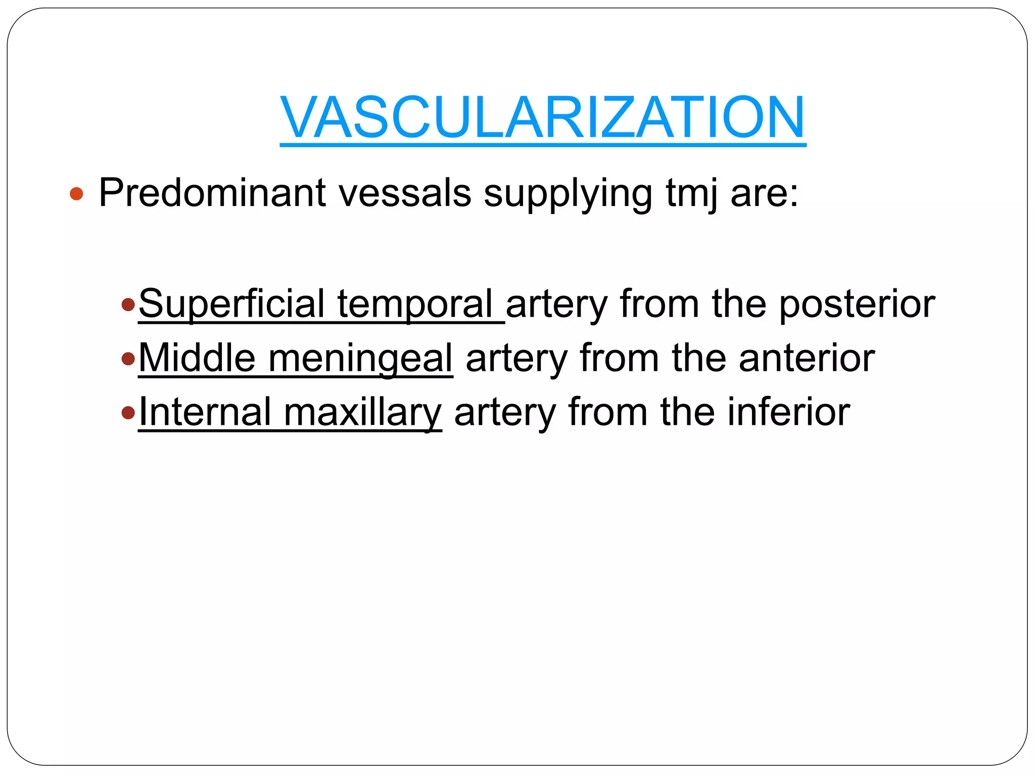 Temporomandibular joint | PPTX