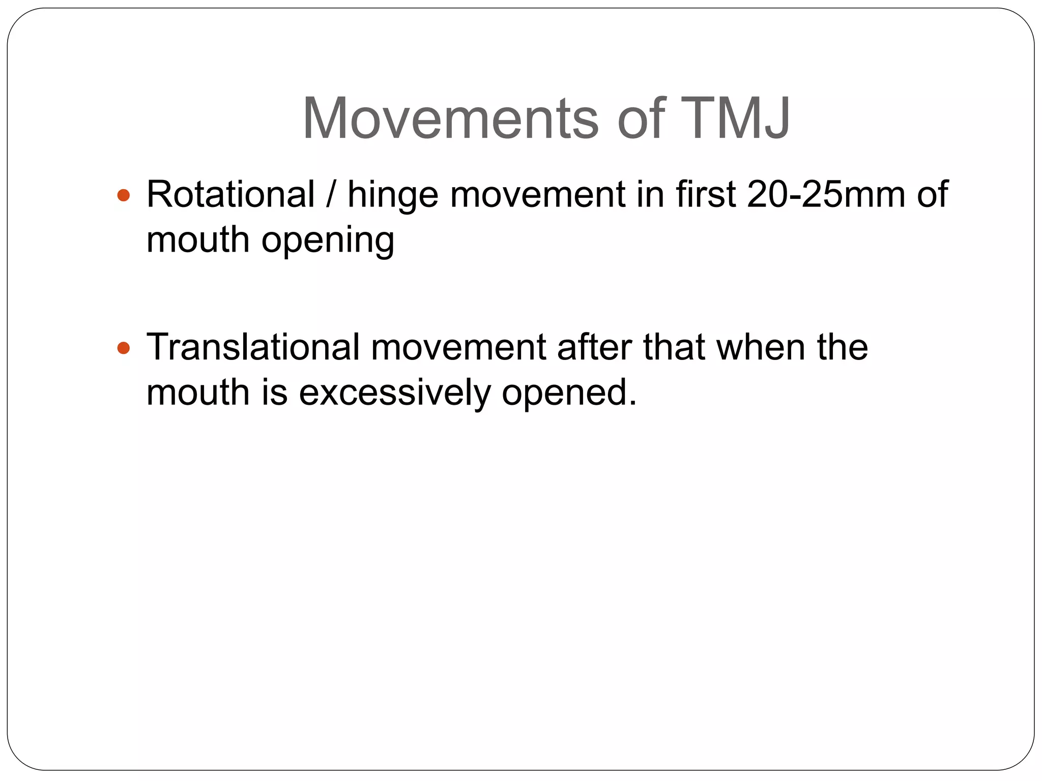 Temporomandibular joint | PPTX